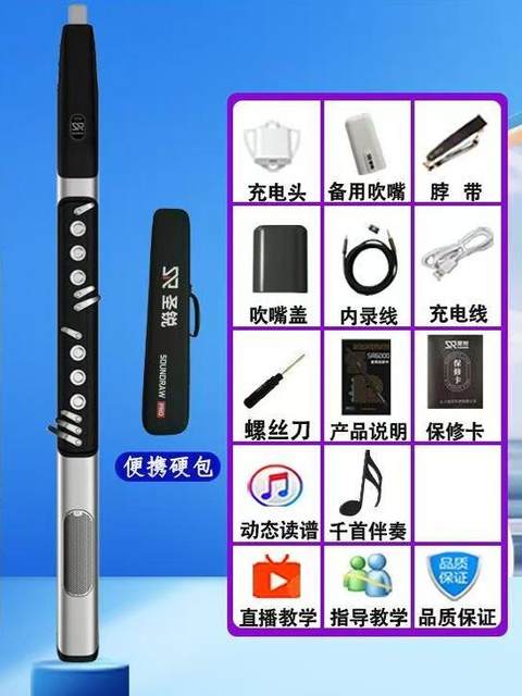 Shengrui SR8000 electric blowpipe new voice instrument domestic flute ...