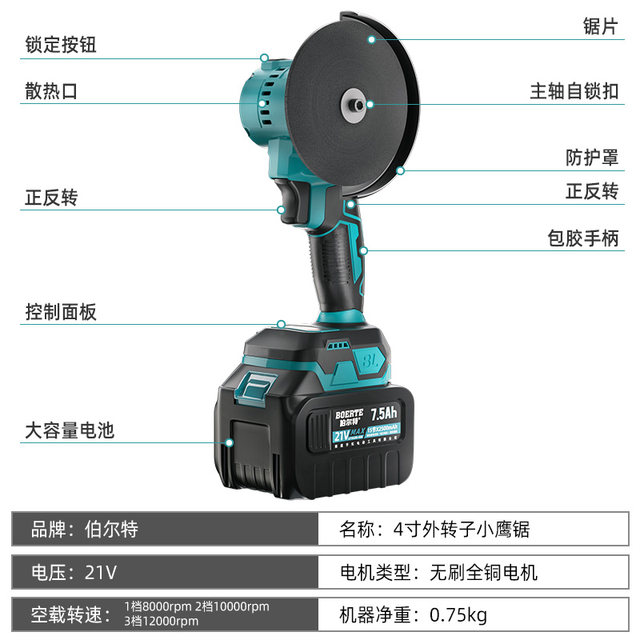 Berit brushless exterior rotor saw holding handheld sewing machine ...