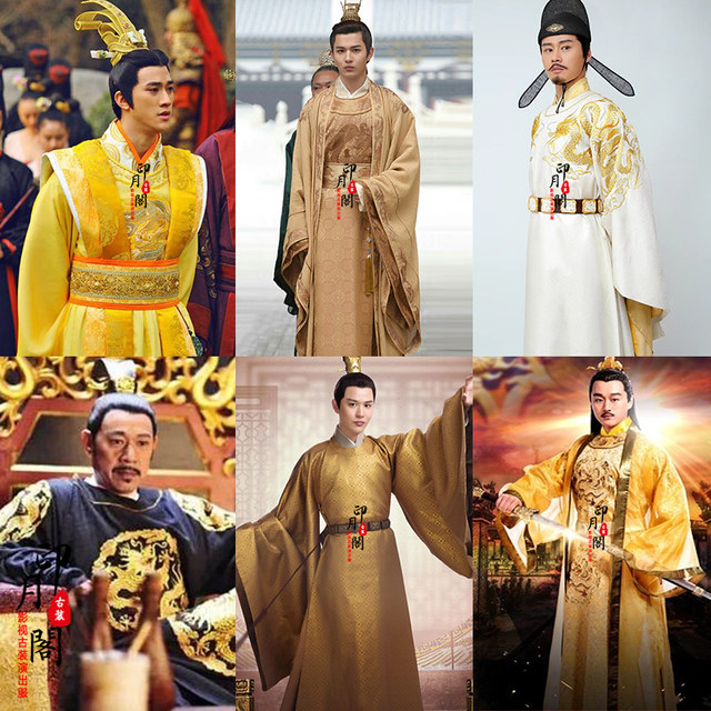 Film and television costume Li Zhi, Li Shimin and Li Longji's same ...