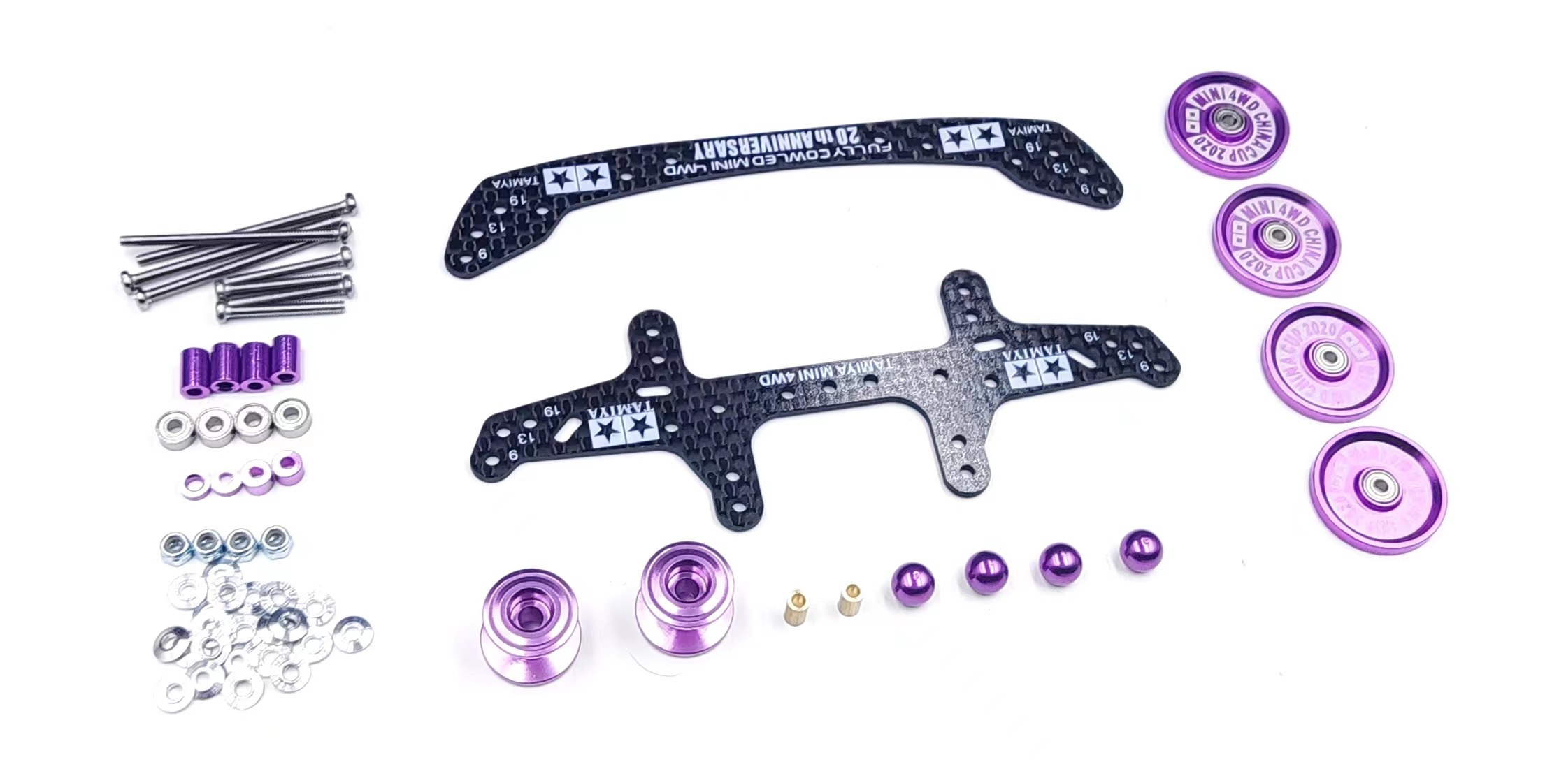 Homemade mini four-wheel drive upgrade and modification kit accessories ...