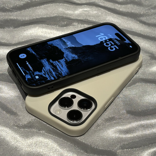 New all-inclusive frosted anti-fingerprint iPhone 15 mobile phone case ...