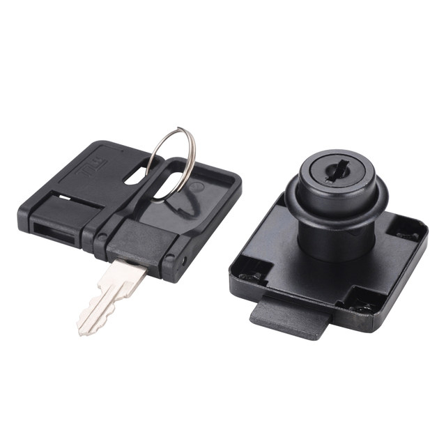Desk black drawer lock cabinet lock cabinet door lock wardrobe lock ...