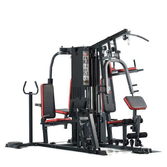 Korix Large Multi-Functional All-In-One Fitness Equipment Set ...