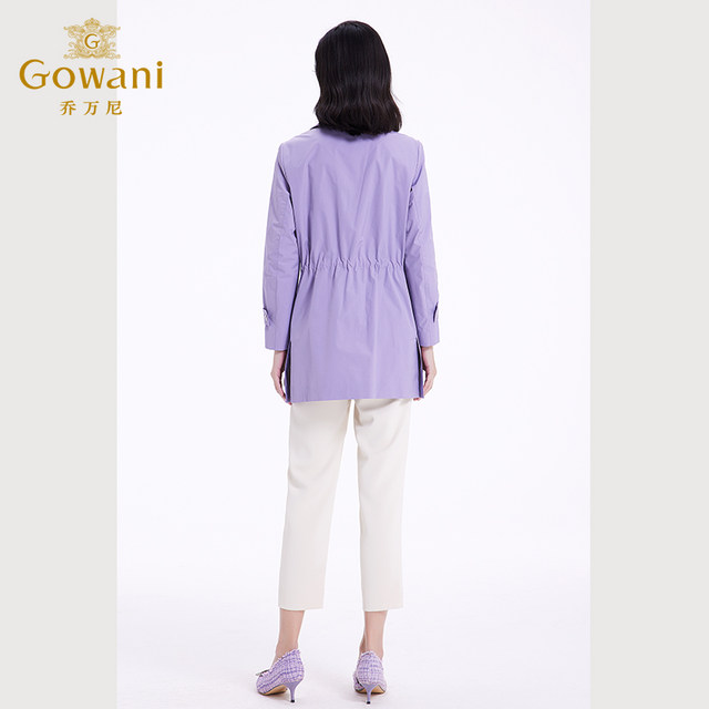 Giovanni Autumn New Trench Coat Coat Women's Small Medium-length Gentle ...