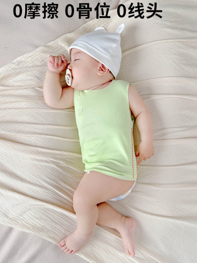 Newborn Baby Vest - Belly Protection for Summer Months