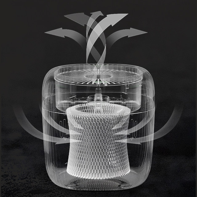 Yadu fog-free humidifier bedroom household pregnant women and babies desktop light-sound UV ...