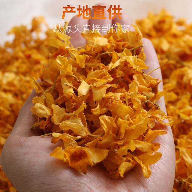 Drumstick Dendrobium flower tea, dried flower tea, fresh premium sky ...
