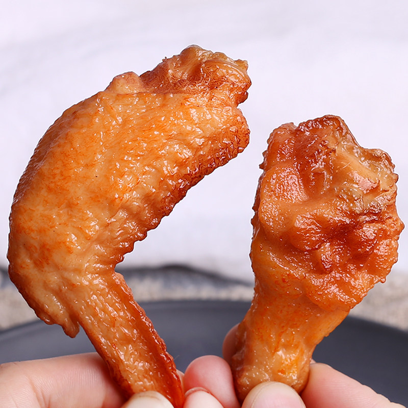 Hanyi Model Fried Chicken Wings & Legs - Realistic Food Props