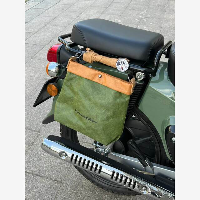 Motorcycle side bag side bag battery car retro hanging bag knight bag ...
