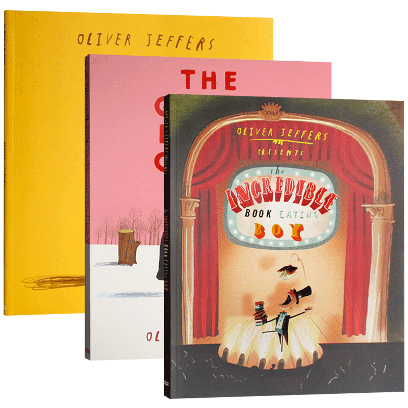 Oliver Jeffers Wisdom Kids Series 3 Original English Children's Picture ...