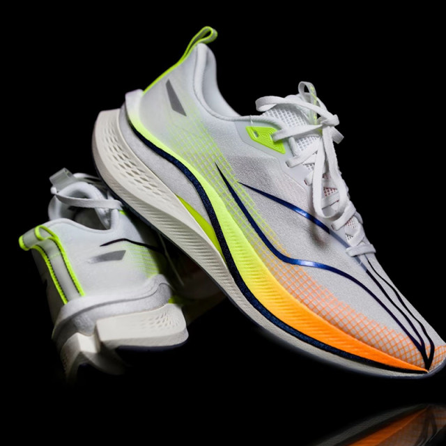 Li Ning LINING Chitu 7Pro standard white wear-resistant racing shock ...