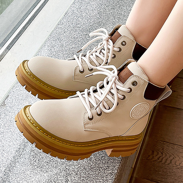 Large size Martin boots for men 49 winter widened and fattened high-top ...