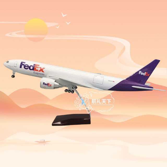 777 FedEx aircraft model simulation civil aviation cargo aviation ...