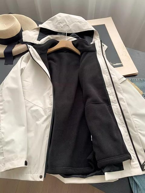 Warmth three-in-one! Autumn and winter windproof and waterproof ...