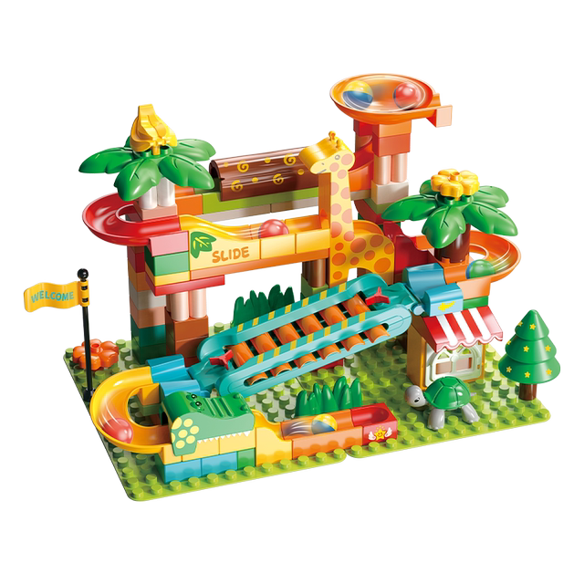 Feile large particle building block toys children's educational ...