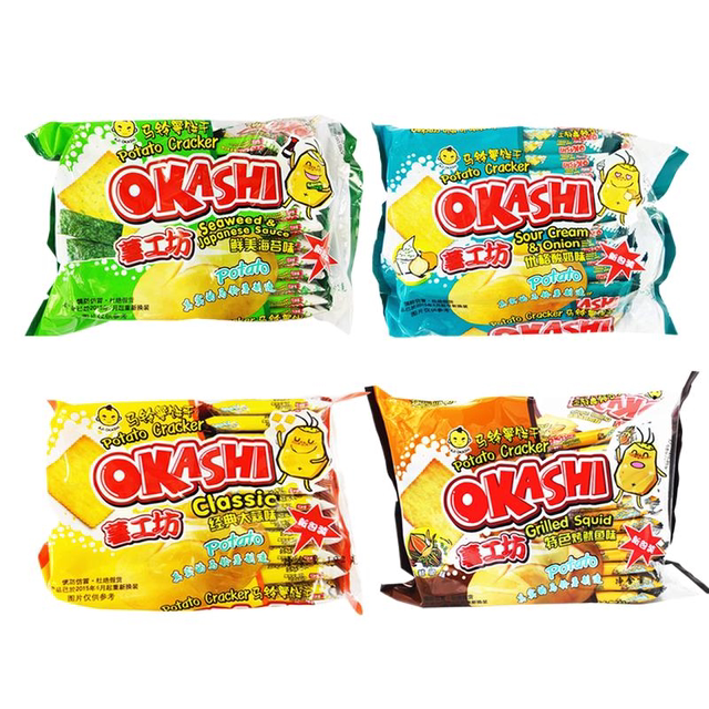 Potato Factory Cookies Taste Boy Potato Crispy Snacks Okashi Thai Style ...