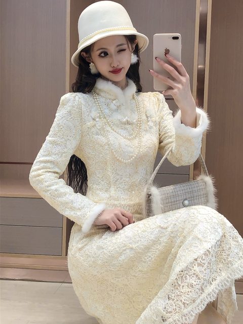 Ai Rixiu autumn and winter new Chinese socialite temperament Chinese ...