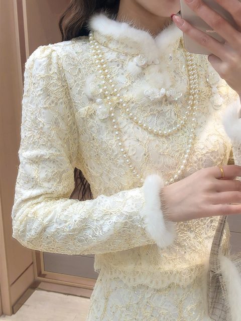 Ai Rixiu autumn and winter new Chinese socialite temperament Chinese ...