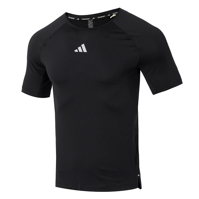 Adidas Men's 2024 Summer New Quick-Drying Sweat-wicking Fitness Sports ...