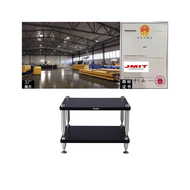 Solid wood solid column leg amplifier rack speaker audio equipment rack ...