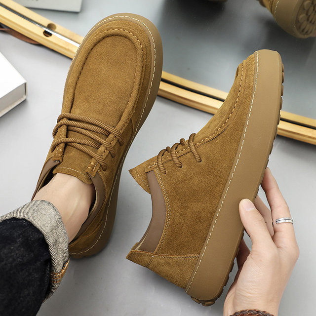 2025 new autumn breathable casual shoes American retro slab shoes for ...