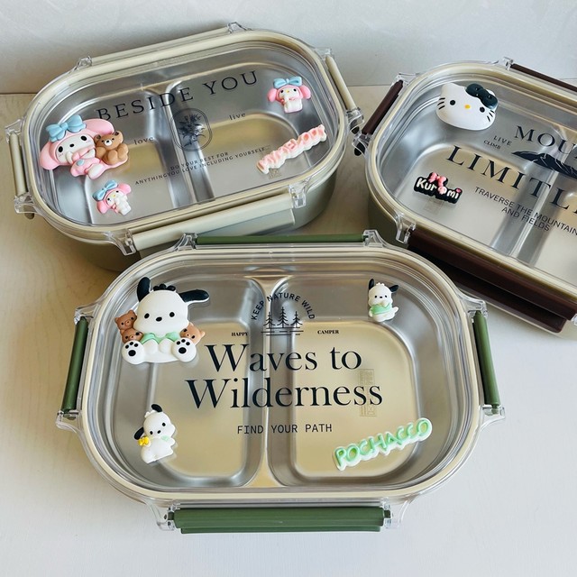 304 stainless steel lunch box elementary school students girl children ...