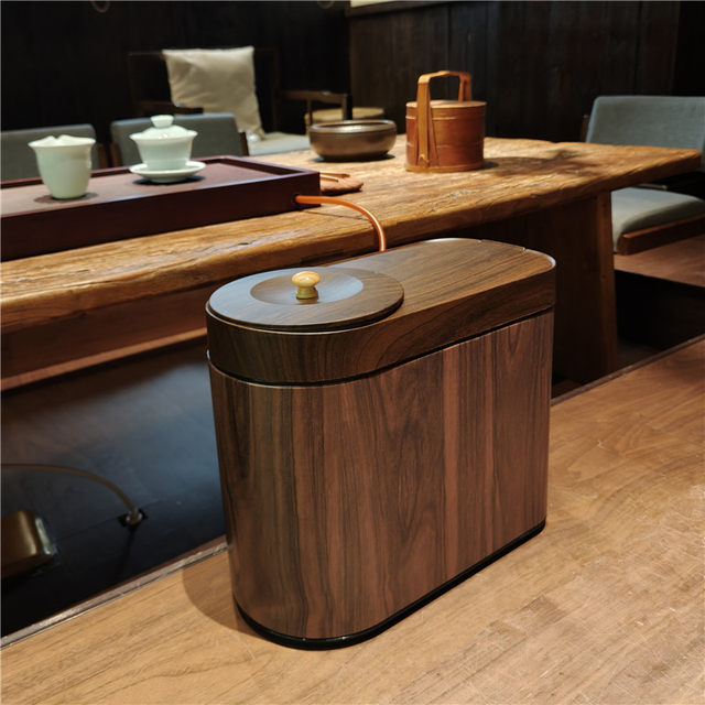 High-end intelligent new Chinese tea bucket drainage waste water bucket ...