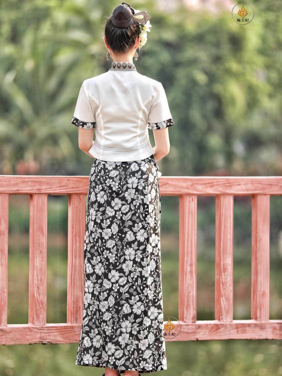 New Dai clothing women's Xishuangbanna traditional improved spring and ...