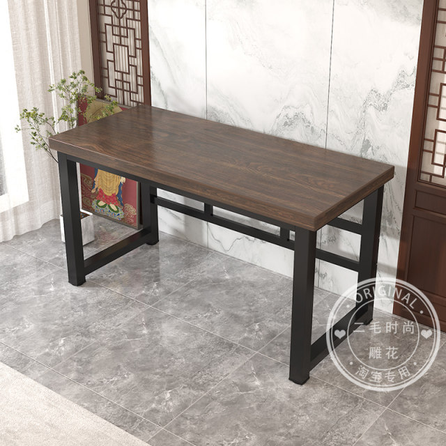 Household solid wood offering table, altar cabinet, incense case, offering table to Buddha table ...