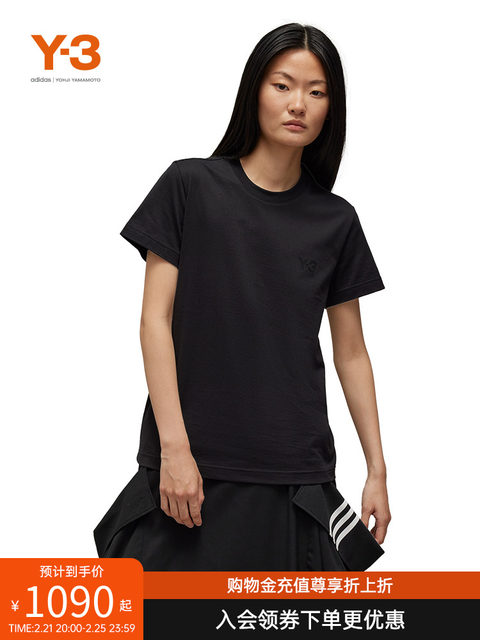 Y-3/Y3 Yamamoto Yoshiji winter style women's short-sleeved T-shirt casual sports round neck top ...