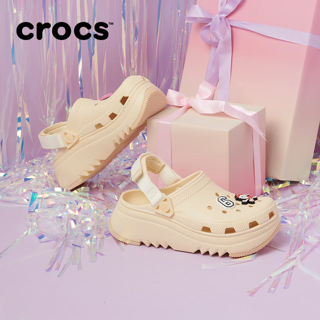 Crocs Classic Orion Crocs Men's Thick-soled Beach Shoes Women's Shoes ...