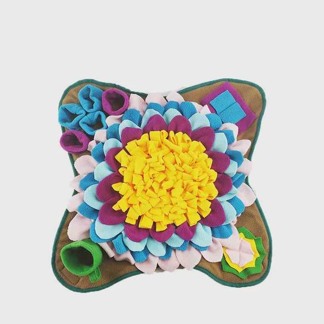 Pet Sniffing Mat Feeding Mat Dog Cat Bite Resistant Puzzle Relief ...