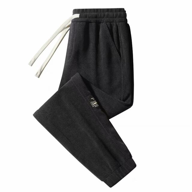 Clear warehouse leaky core velvet sports casual pants men 2024 new ...