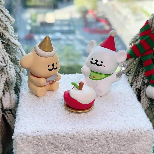 TOPTOY new product maltese line puppy blind box Christmas trendy toy ...