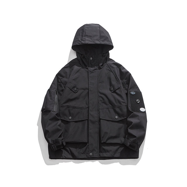 Spring and Autumn Outdoor Shock Clothes Men's Work Jacket Large Size ...