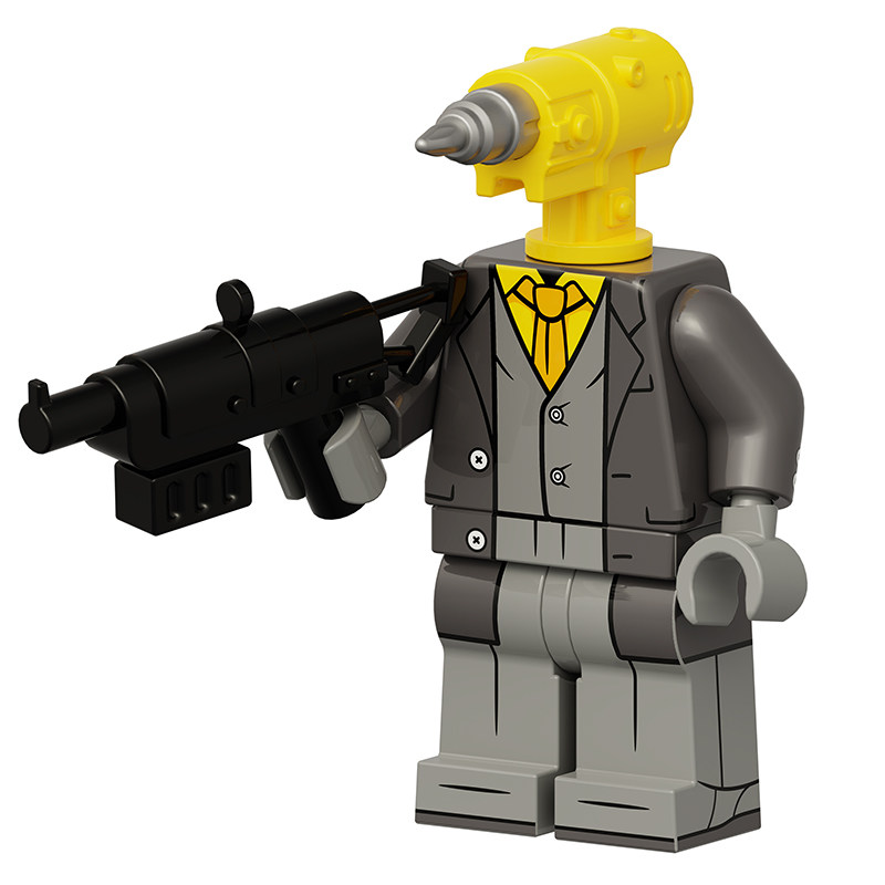 Compatible with LEGO Titan Clock Man Electric Drill Man Universe Boy ...