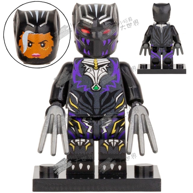 Compatible with LEGO Super Heroes Black Panther 2 Wakanda Long Live MOC ...