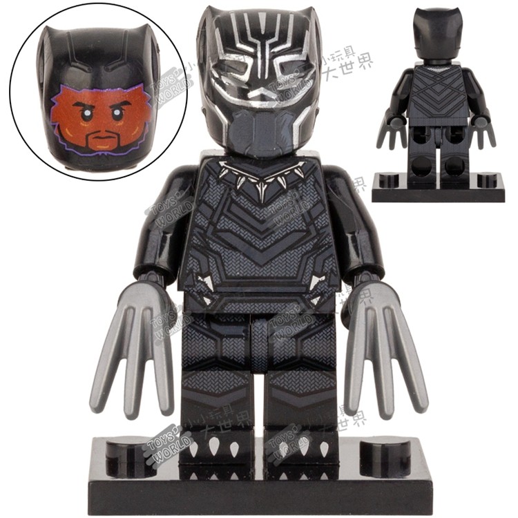 Compatible with LEGO Super Heroes Black Panther 2 Wakanda Long Live MOC ...