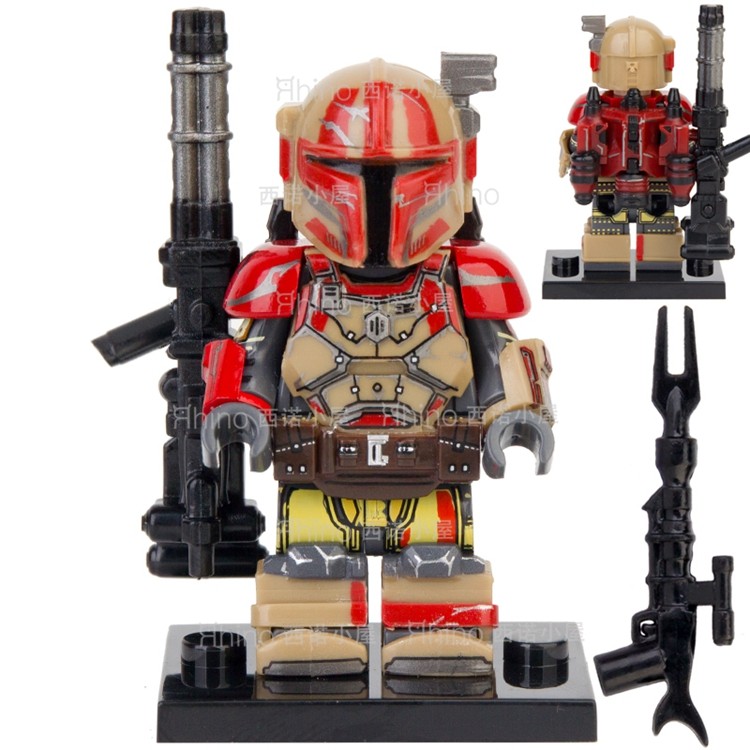 Compatible with LEGO Star Wars WM6094 Heavy Armor The Mandalorian ...