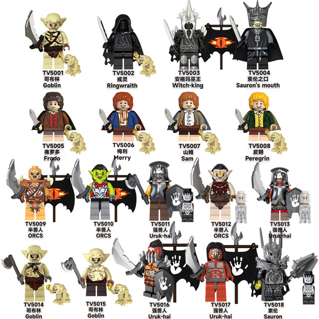 Domestic Original Lord of the Rings Sauron Ring Spirit Strong Orc ...