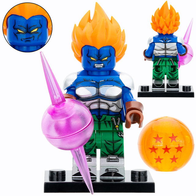 Compatible with LEGO Dragon Ball Sun Wukong Gohan Krillin android third ...