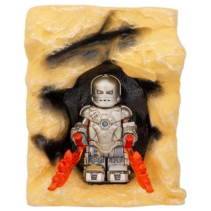 Compatible with LEGO Iron Man MK1 cave resin third-party MOC assembled ...