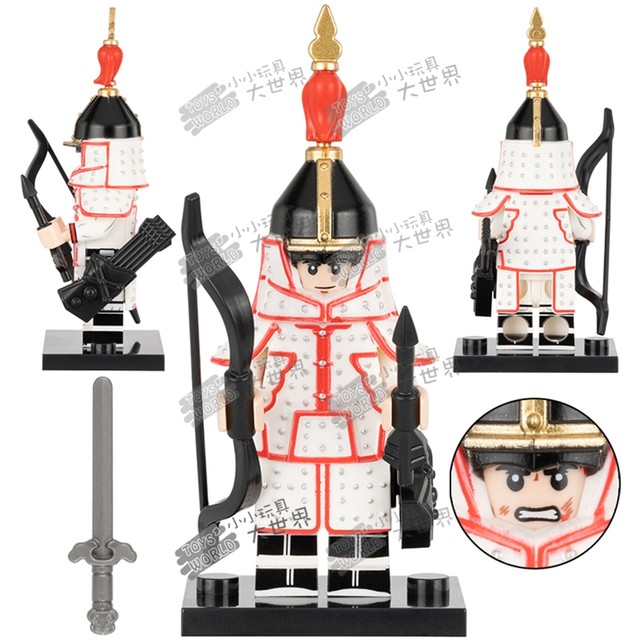 Medieval Qing Dynasty Eight Banners Soldier Yellow Flag Qing Army Third ...