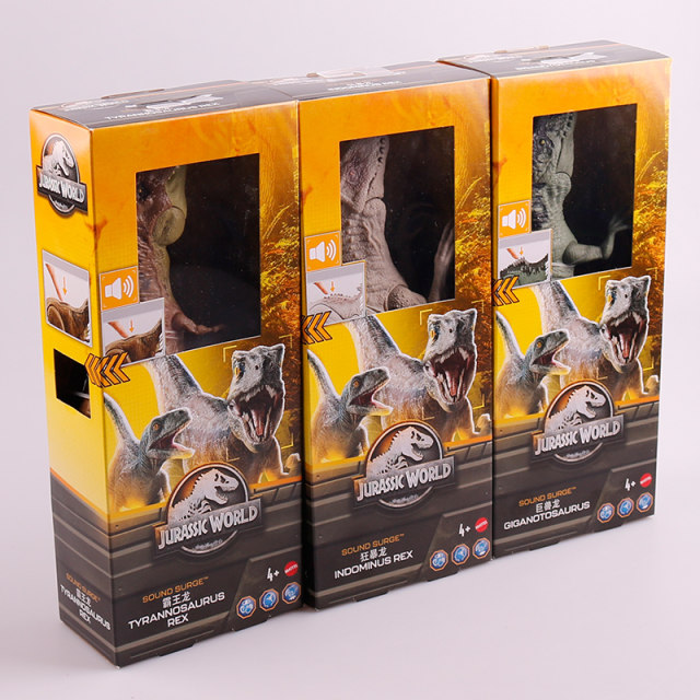 Mattel Jurassic World Large Sound Effects Dinosaur Series Universal ...