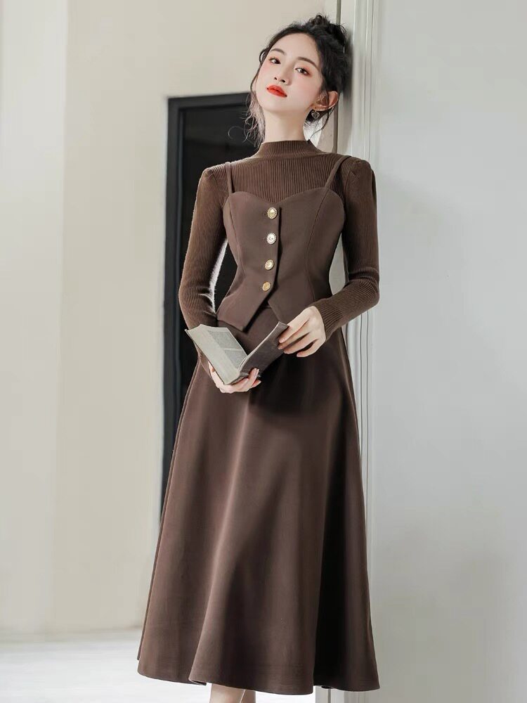 This year's popular beautiful little fragrant style suit skirt high-end ...