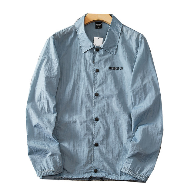 Original C designer! Japan buttoned fabric lightweight waterproof ...