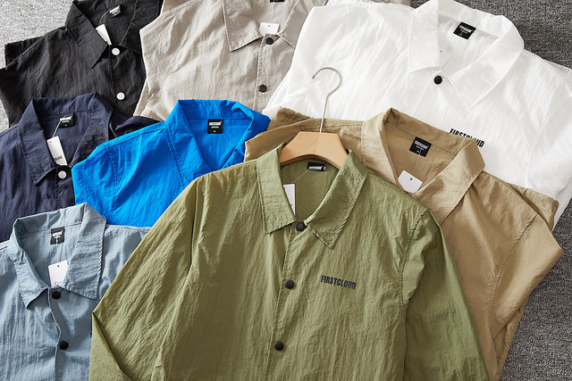 Original C designer! Japan buttoned fabric lightweight waterproof ...