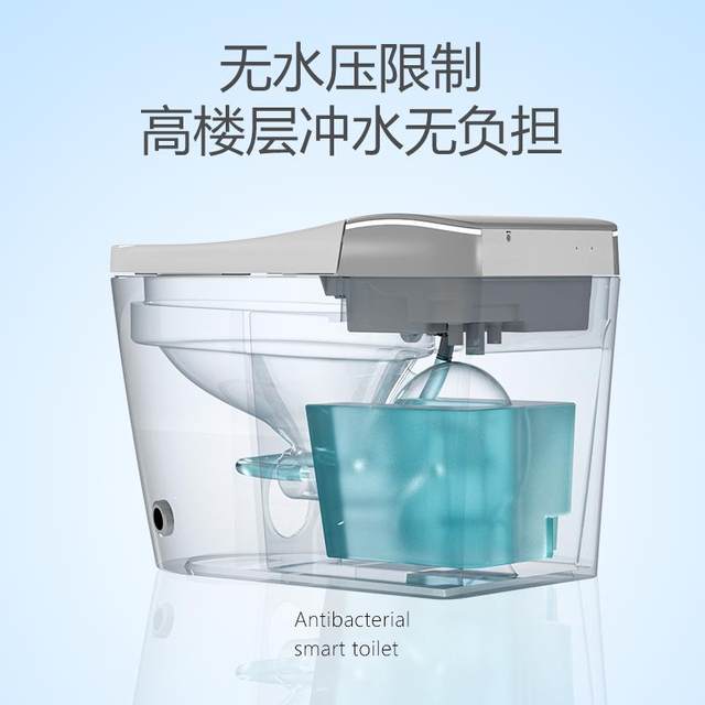 NBTO no water pressure limit T9 PM smart toilet customized pit distance ...