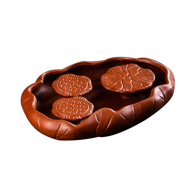 Zisha Kung Fu Tea Delite Tea Bart Household Simple Lotus Small Tea Too ...