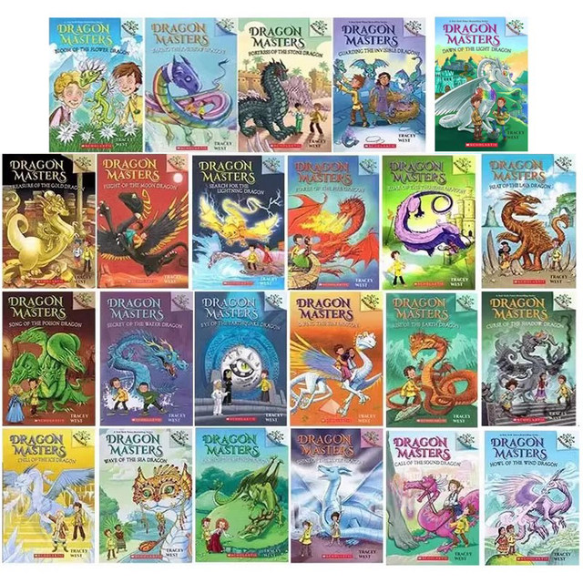 English original Dragon Masters Dragon Master 1-24 (no #15) 23 volumes ...